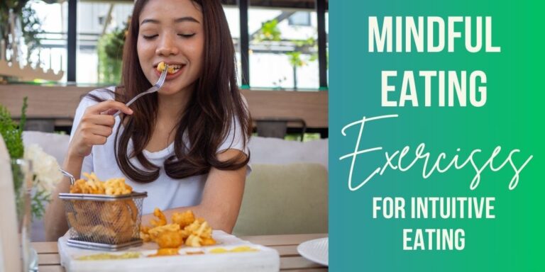 Mindful Eating Exercises for Intuitive Eating - Erin Davis RD